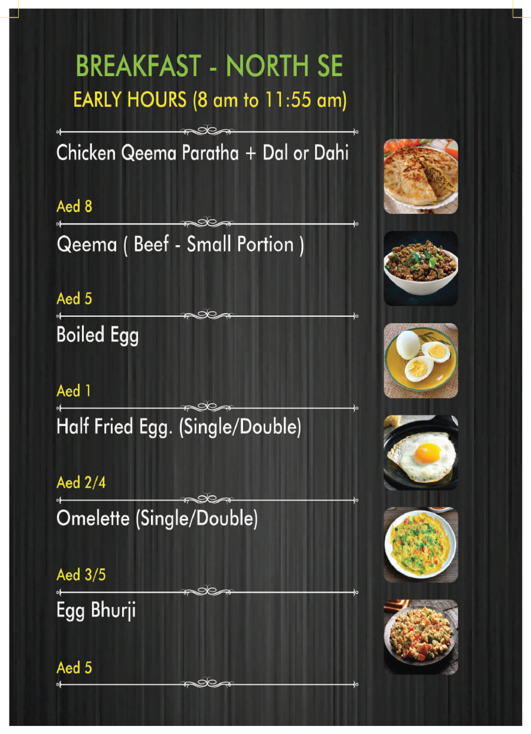 menu-book - Authentic Indian Food in Dubai